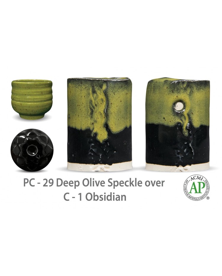 AMACO PC-29 DEEP OLIVE SPECKLE 472 ML, Prix par boîte